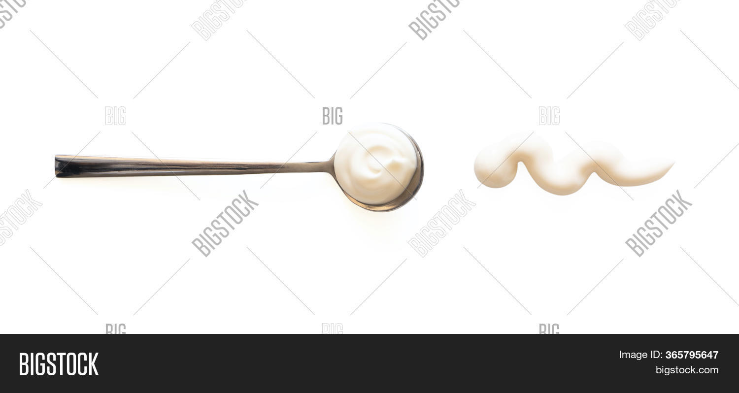 Spoon Mayonnaise Sauce Image & Photo (Free Trial) | Bigstock