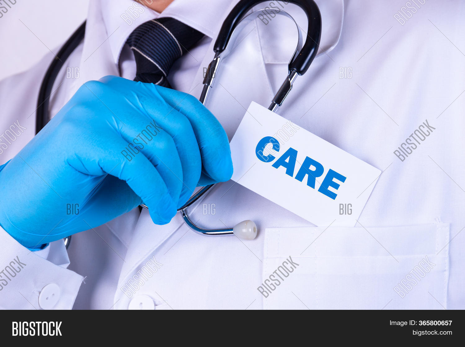 Doctor, Man Put Card Image & Photo (Free Trial) | Bigstock