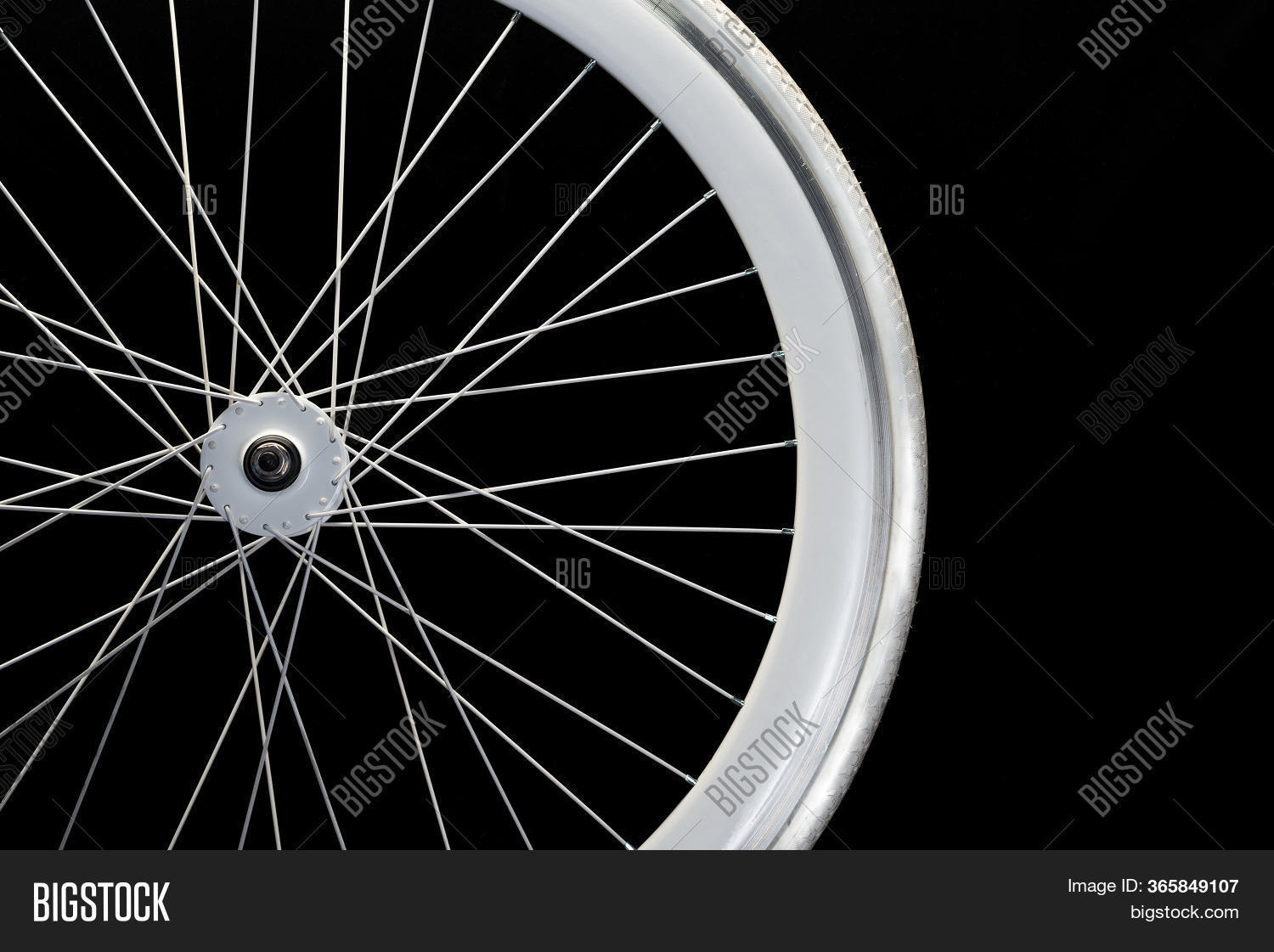 Close- White Wheel Image & Photo (Free Trial) | Bigstock