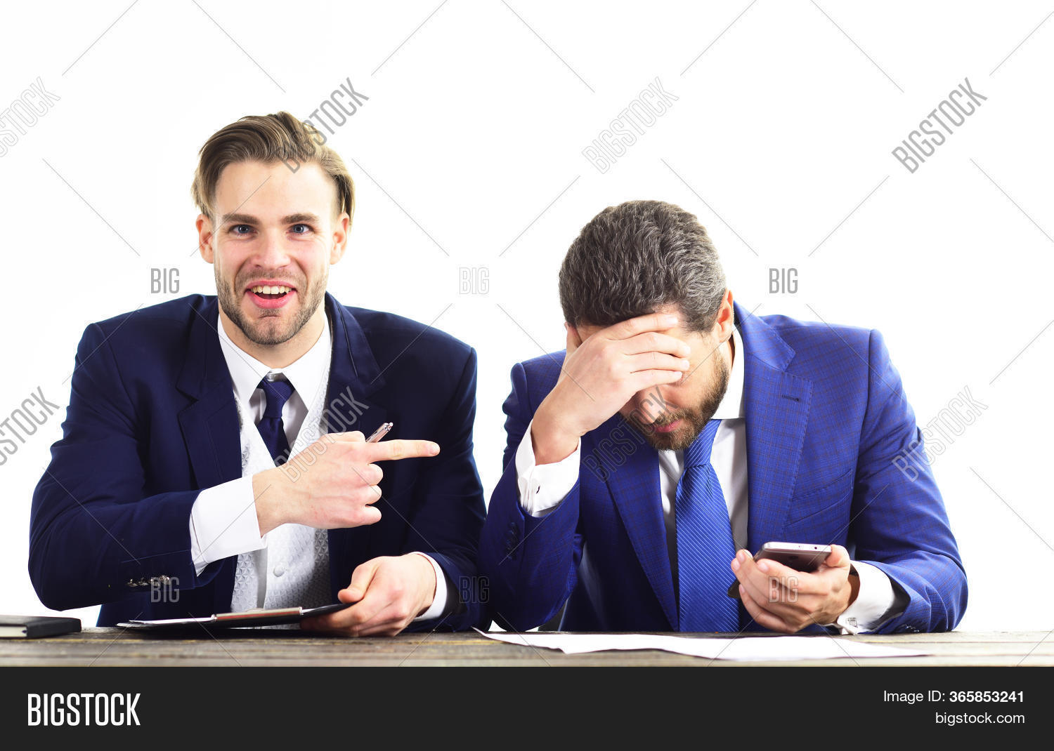 Partners Smile Discuss Image & Photo (Free Trial) | Bigstock