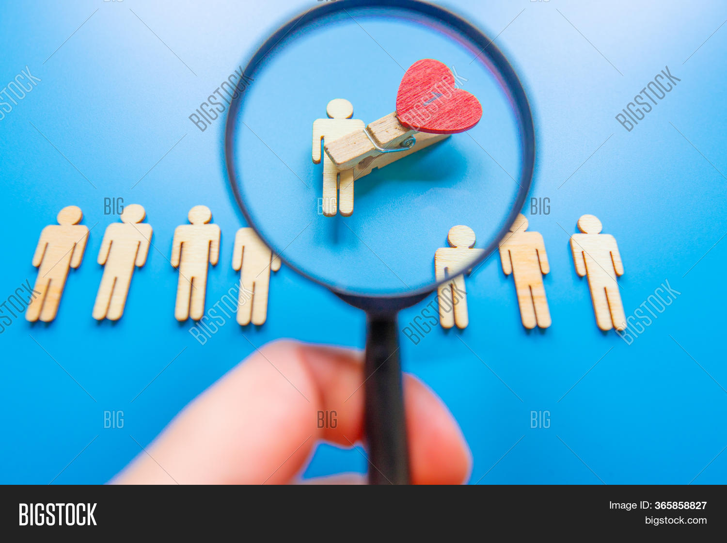 Chosen Person Among Image & Photo (Free Trial) | Bigstock