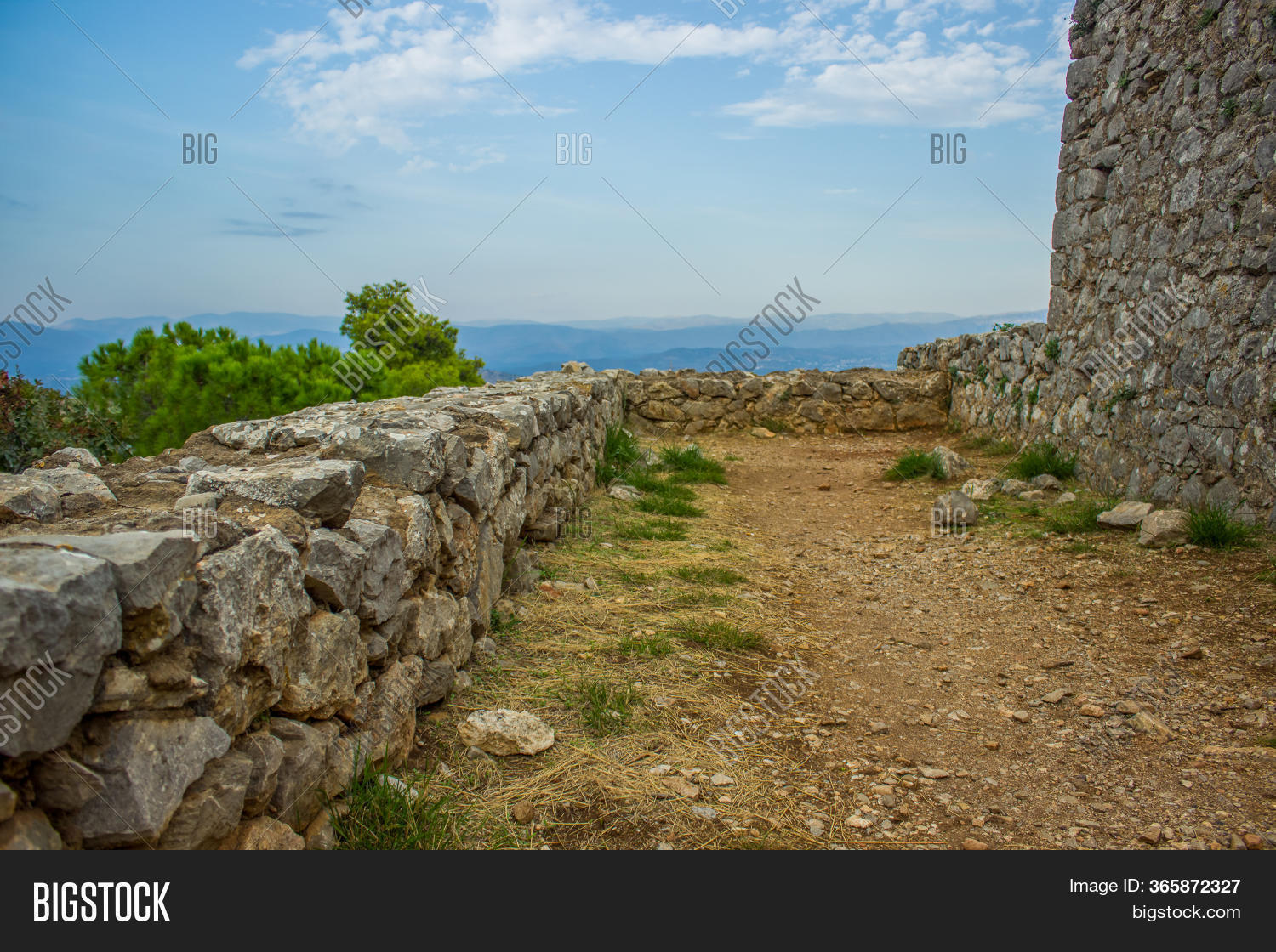High Old Castle Ruins Image & Photo (Free Trial) | Bigstock