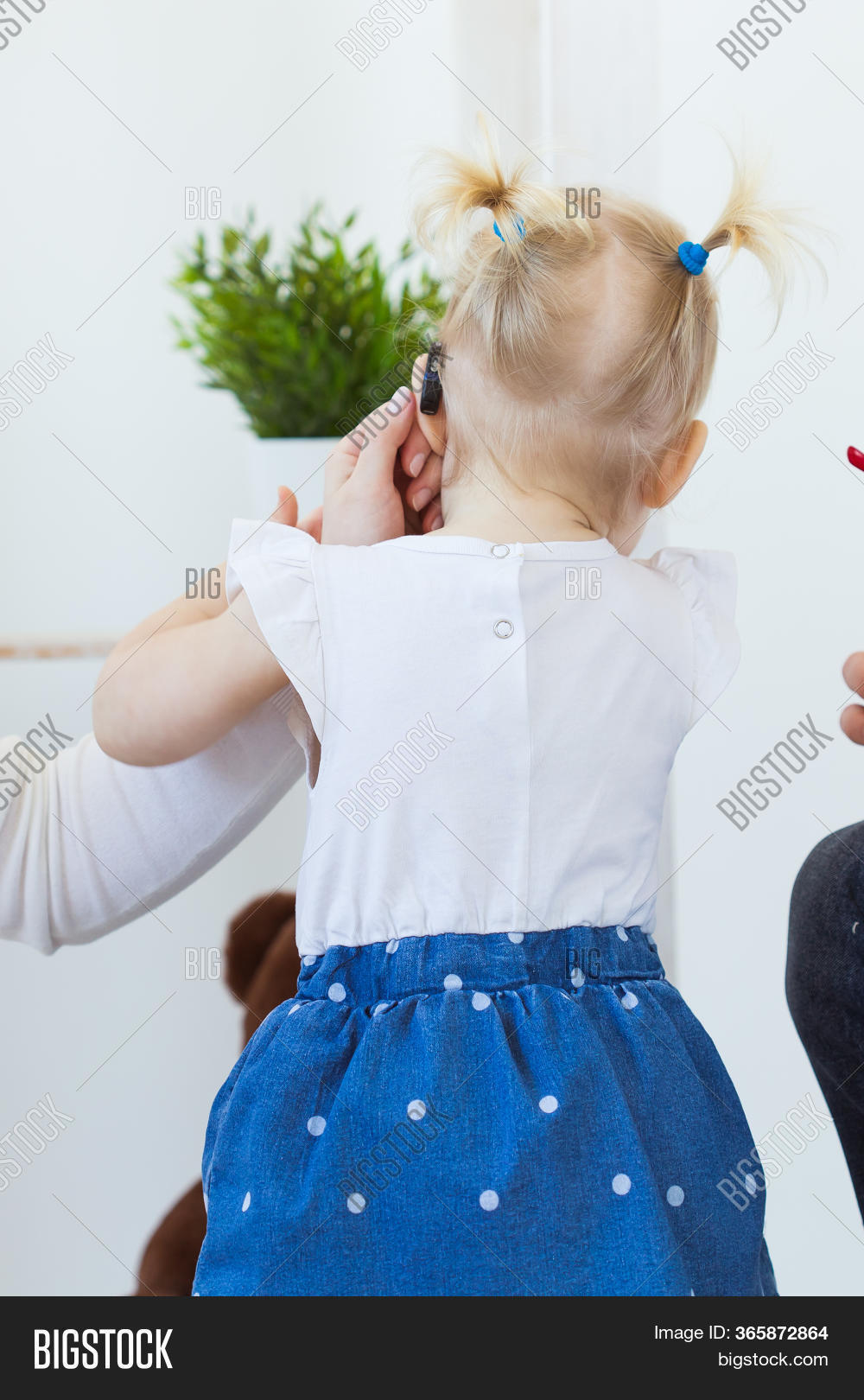 Hearing Aid Baby Girls Image & Photo (Free Trial) | Bigstock