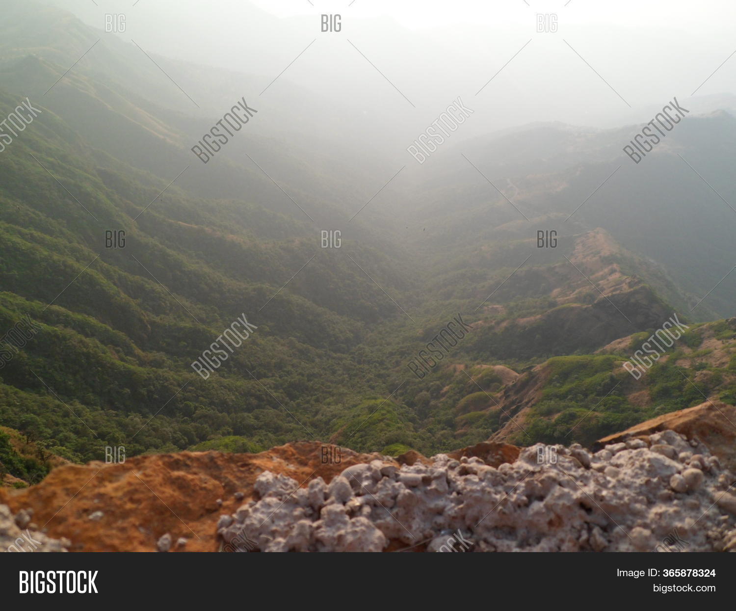 Aerial View Hill Hazy Image & Photo (Free Trial) | Bigstock