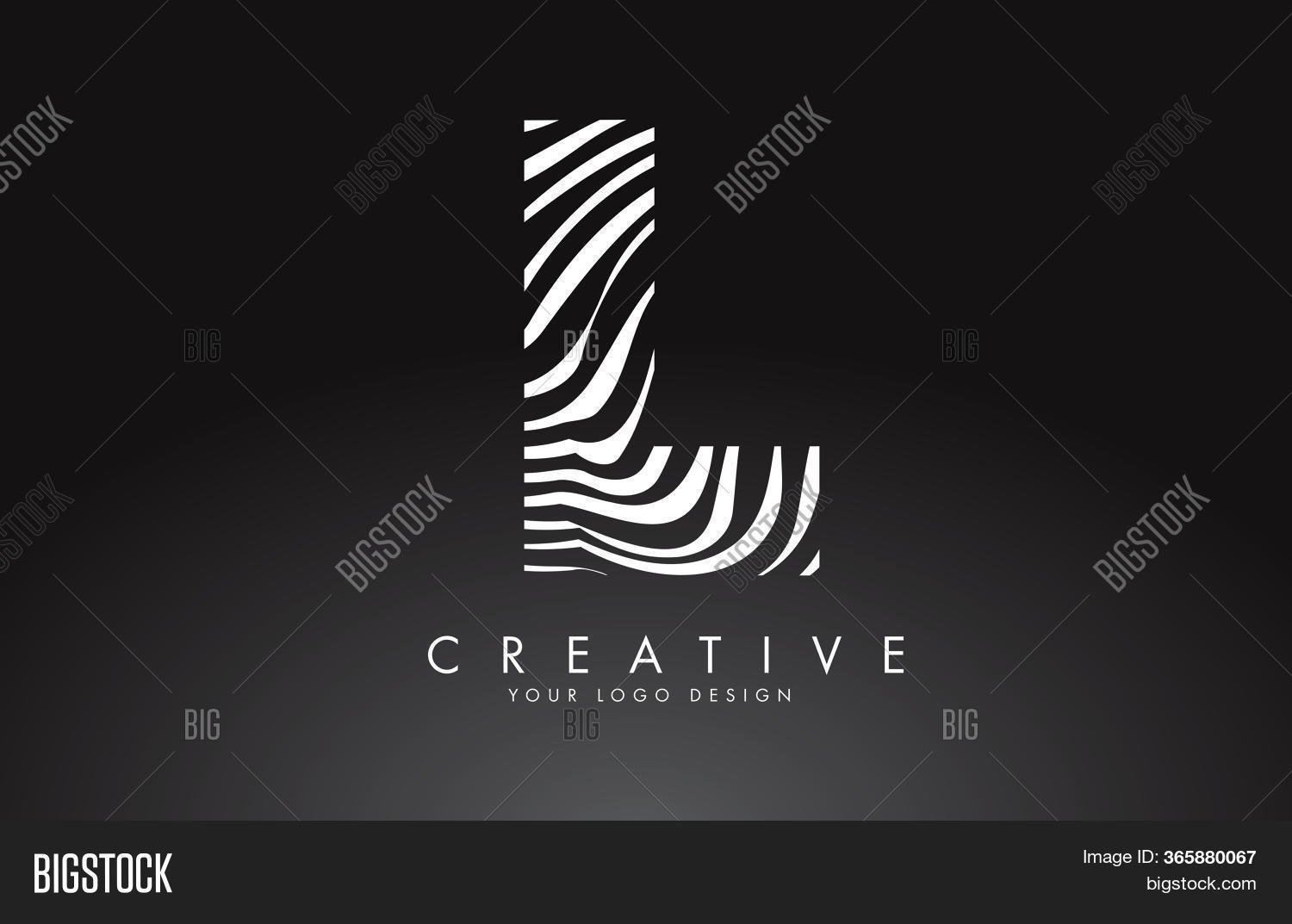 L Letter Logo Design Vector & Photo (Free Trial) | Bigstock