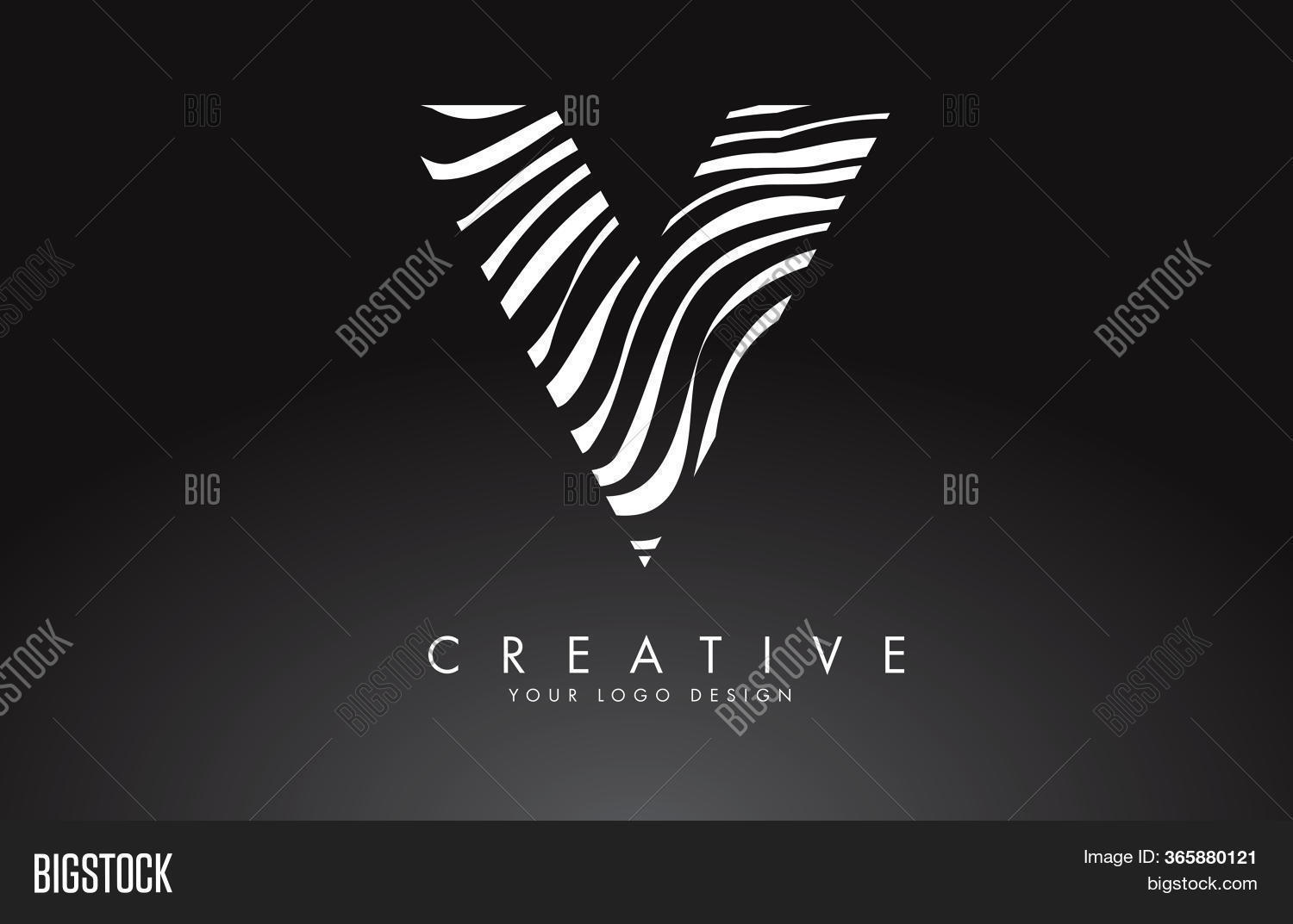 V Letter Logo Design Vector & Photo (Free Trial) | Bigstock