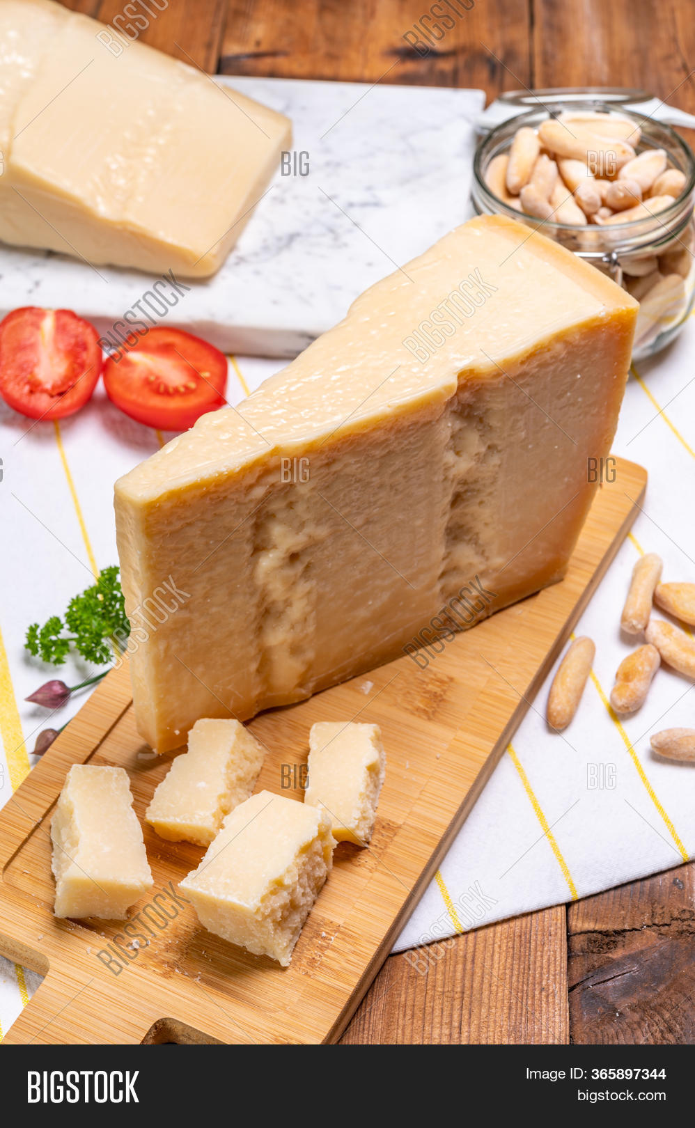 Big Wedges Parmigiano- Image & Photo (Free Trial) | Bigstock