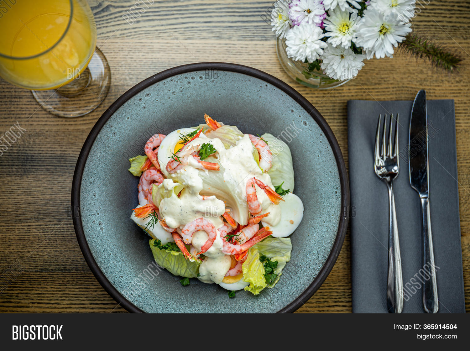 Roman Lettuce Salad Image & Photo (Free Trial) | Bigstock