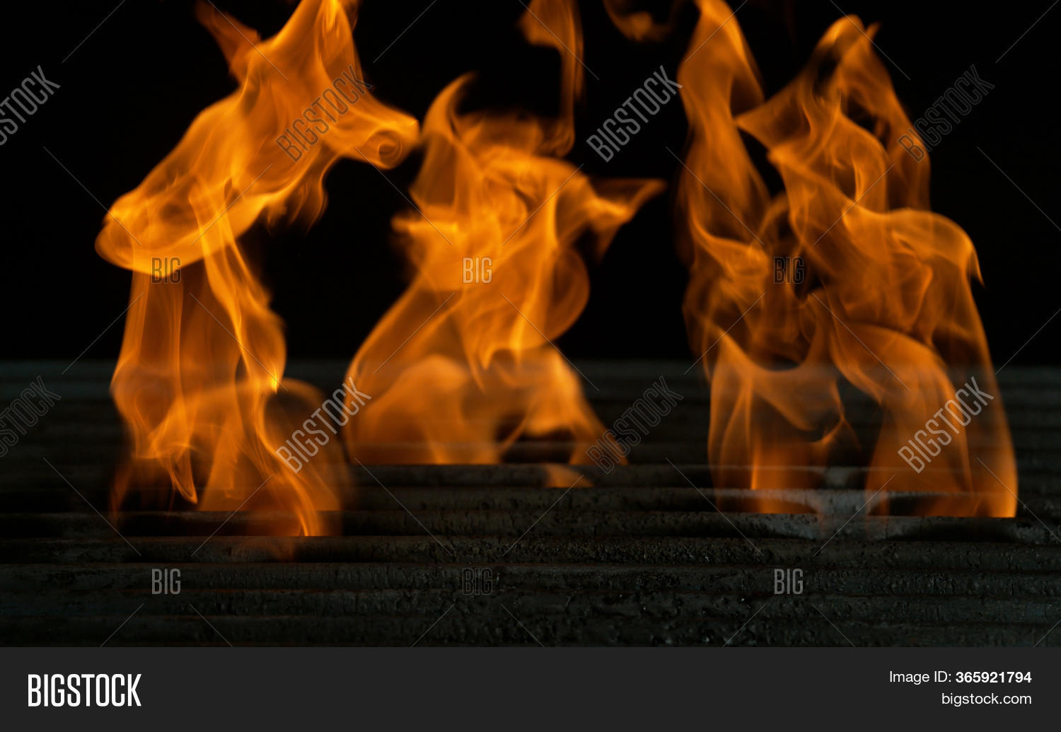 Barbecue Fire Grill Image & Photo (Free Trial) | Bigstock