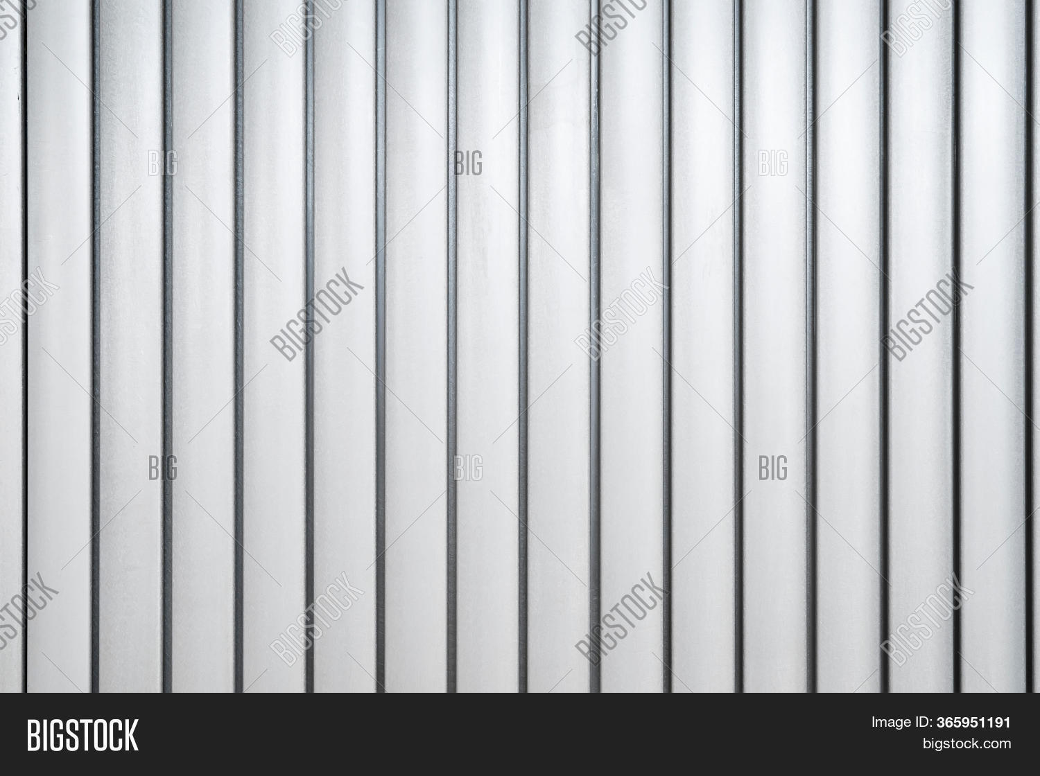 White Corrugated Metal Image & Photo (Free Trial) | Bigstock
