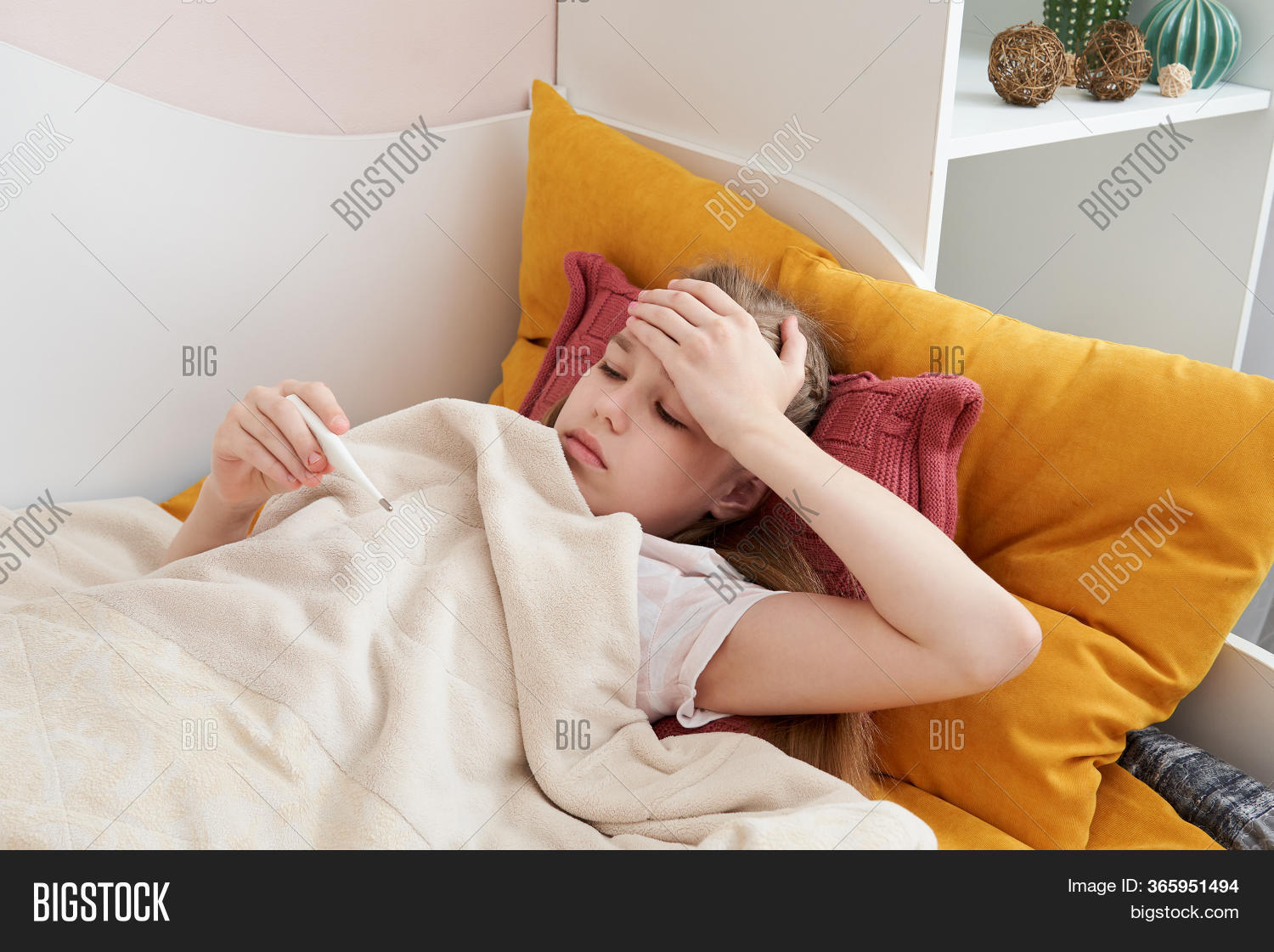 Sick Teenage Girl Image & Photo (Free Trial) | Bigstock