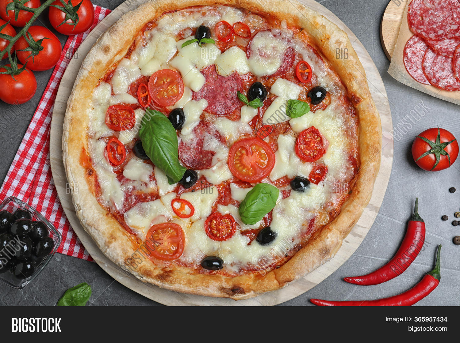 Delicious Pizza Diablo Image & Photo (Free Trial) | Bigstock