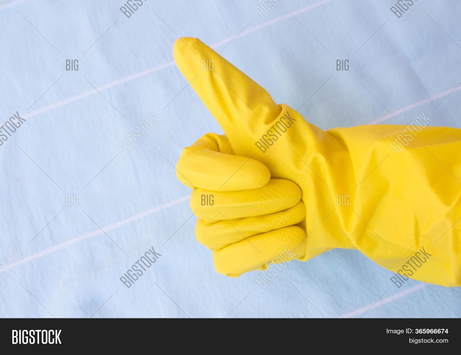 Hand Yellow Rubber Image & Photo (Free Trial) | Bigstock