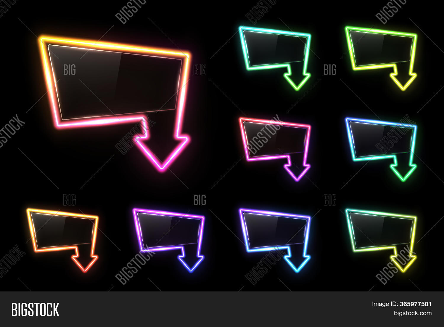 Neon Light Gradient Image & Photo (Free Trial) | Bigstock