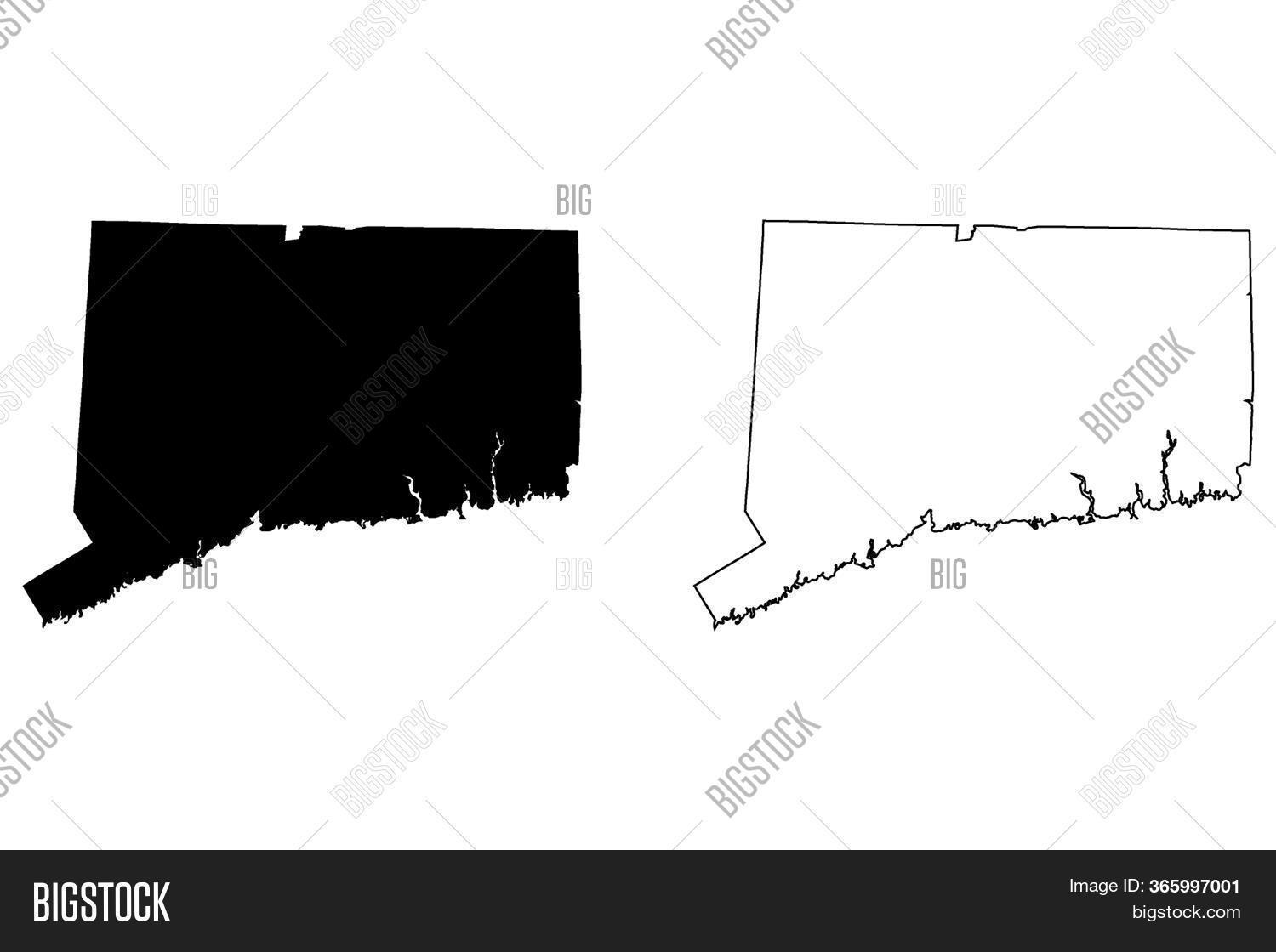 Connecticut Ct State Vector & Photo (Free Trial) | Bigstock
