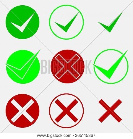 Green Ok Check Mark Vector & Photo (Free Trial) | Bigstock