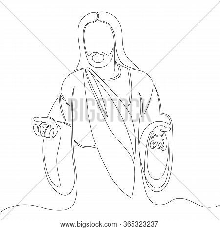One Continuous Line Vector & Photo (Free Trial) | Bigstock