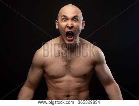 Photo Bald Angry Image & Photo (Free Trial) | Bigstock