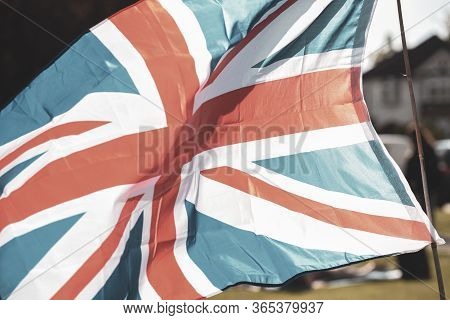 Union Jack Flag Flying Image & Photo (Free Trial) | Bigstock