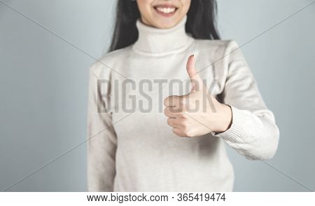 Woman Finger Yes Sign Image & Photo (Free Trial) | Bigstock