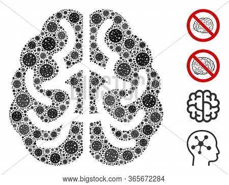 Mosaic Brain Vector & Photo (Free Trial) | Bigstock