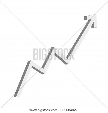 Zig-zag Arrow Line Vector & Photo (Free Trial) | Bigstock