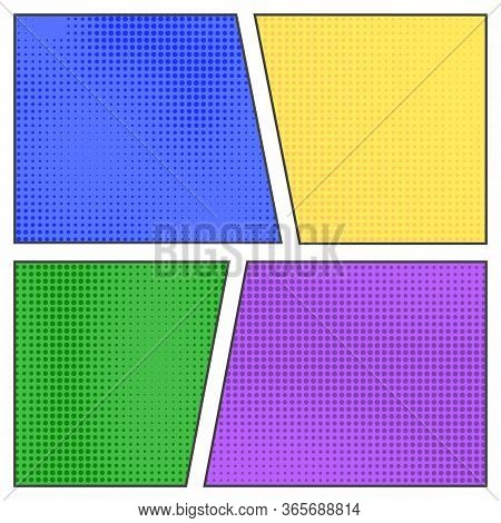 Comic Book Background Vector & Photo (Free Trial) | Bigstock