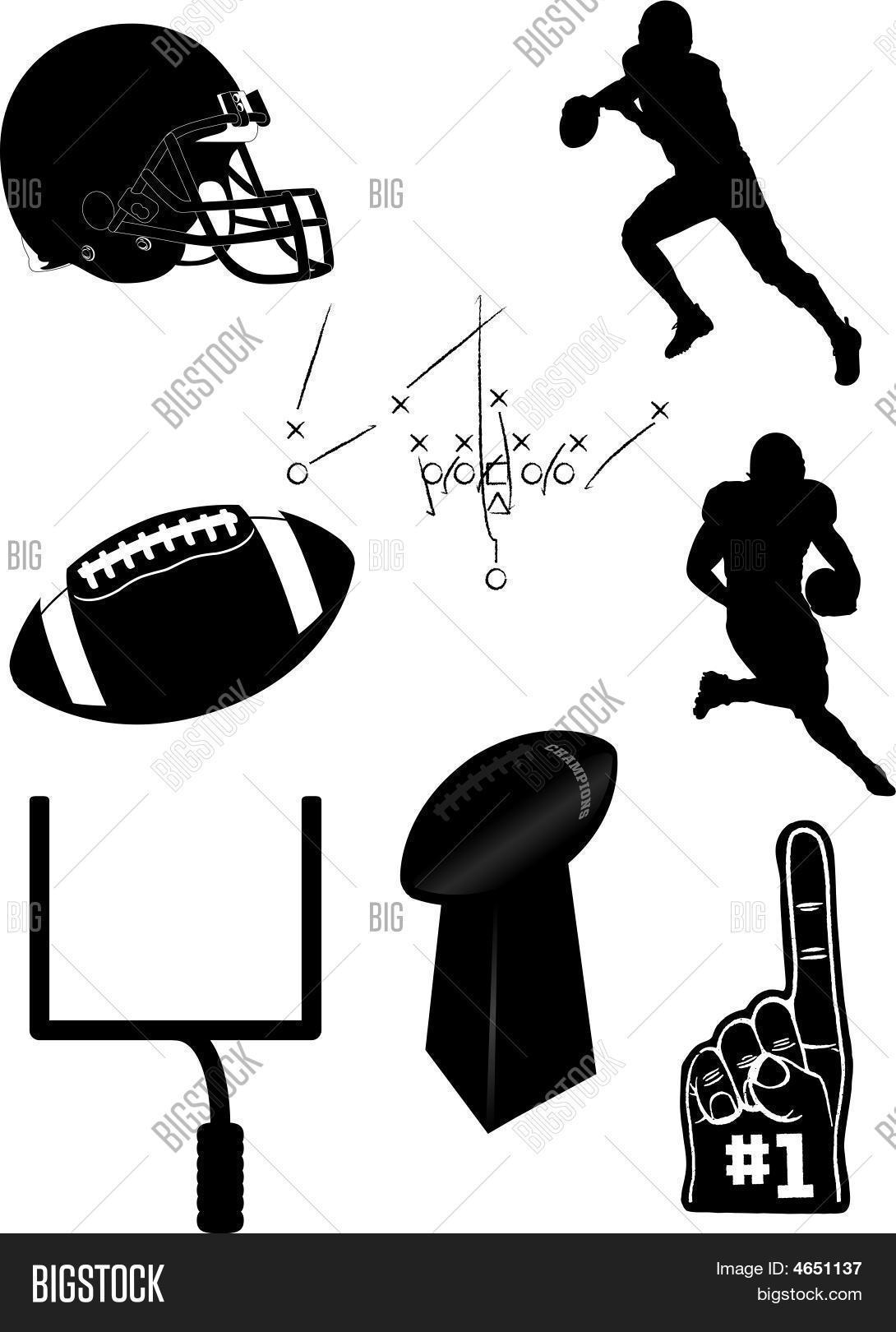 Football Elements Vector & Photo (Free Trial) | Bigstock