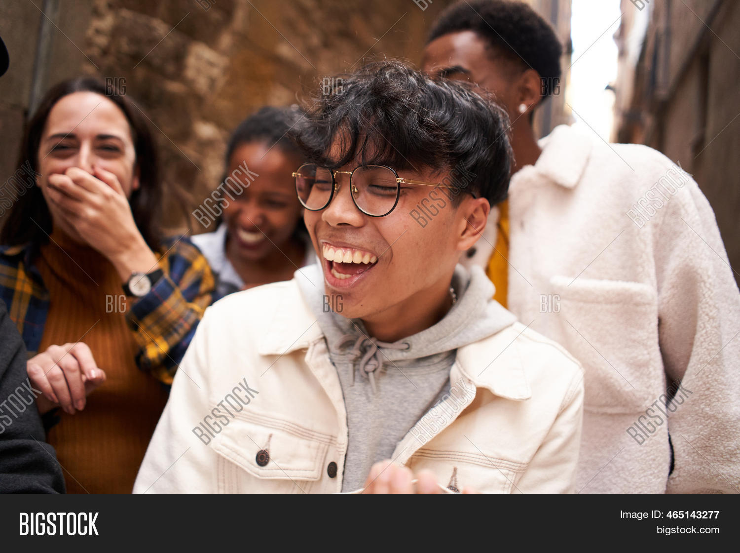 Asian Guy Group Happy Image & Photo (Free Trial) | Bigstock