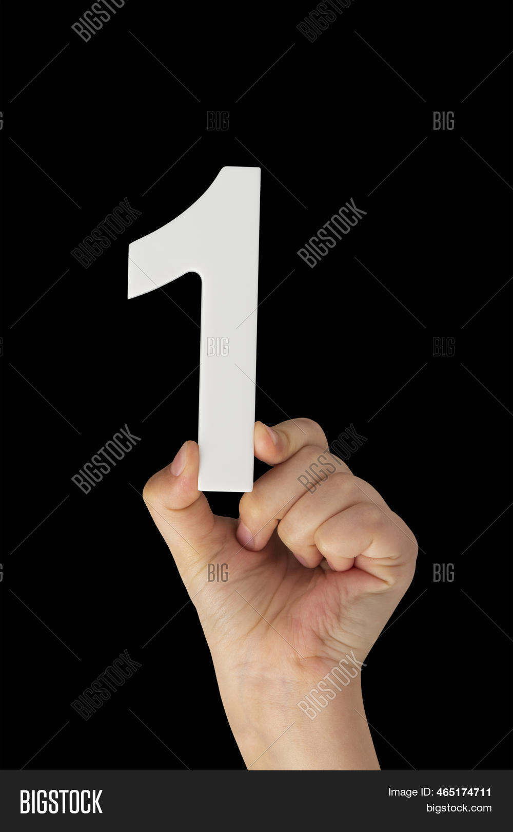 Number One Hand Image & Photo (Free Trial) | Bigstock
