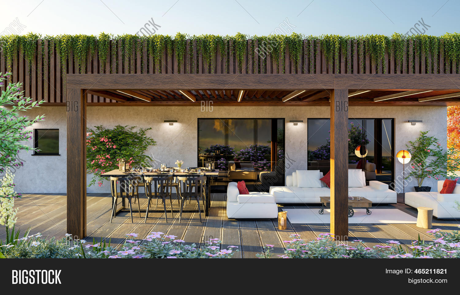 3d Render Luxury Teak Image & Photo (Free Trial) | Bigstock