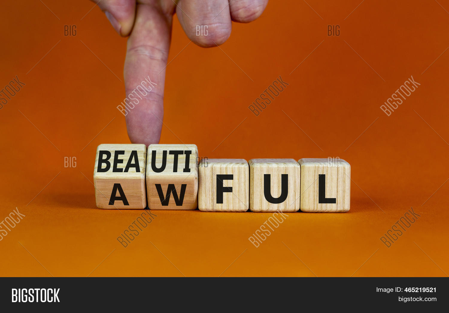 Beautiful Awful Symbol Image & Photo (Free Trial) | Bigstock