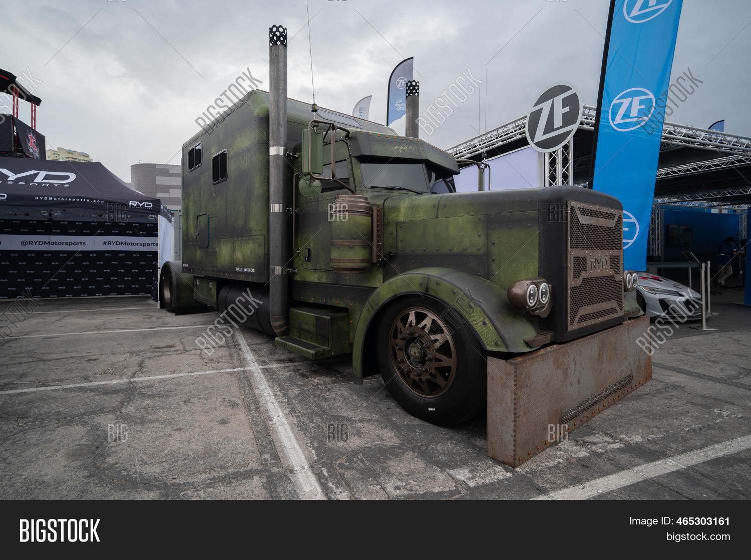 Big Truck During Sema Image & Photo (Free Trial) | Bigstock