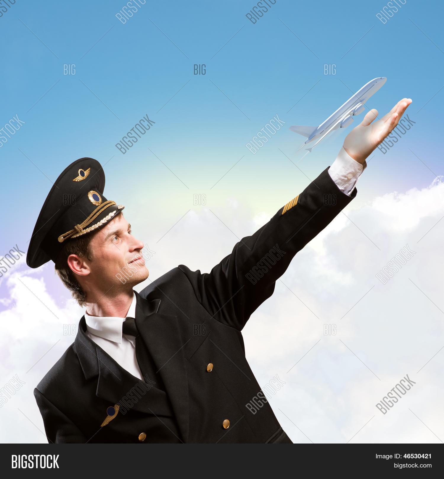 Pilot Form Extending Image & Photo (Free Trial) | Bigstock