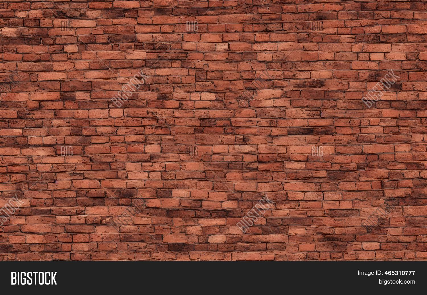 Brown Color Brick Wall Image & Photo (Free Trial) | Bigstock