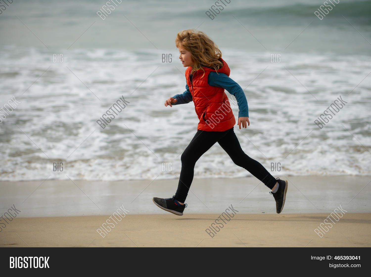 Sporty Kid Running Image & Photo (Free Trial) | Bigstock