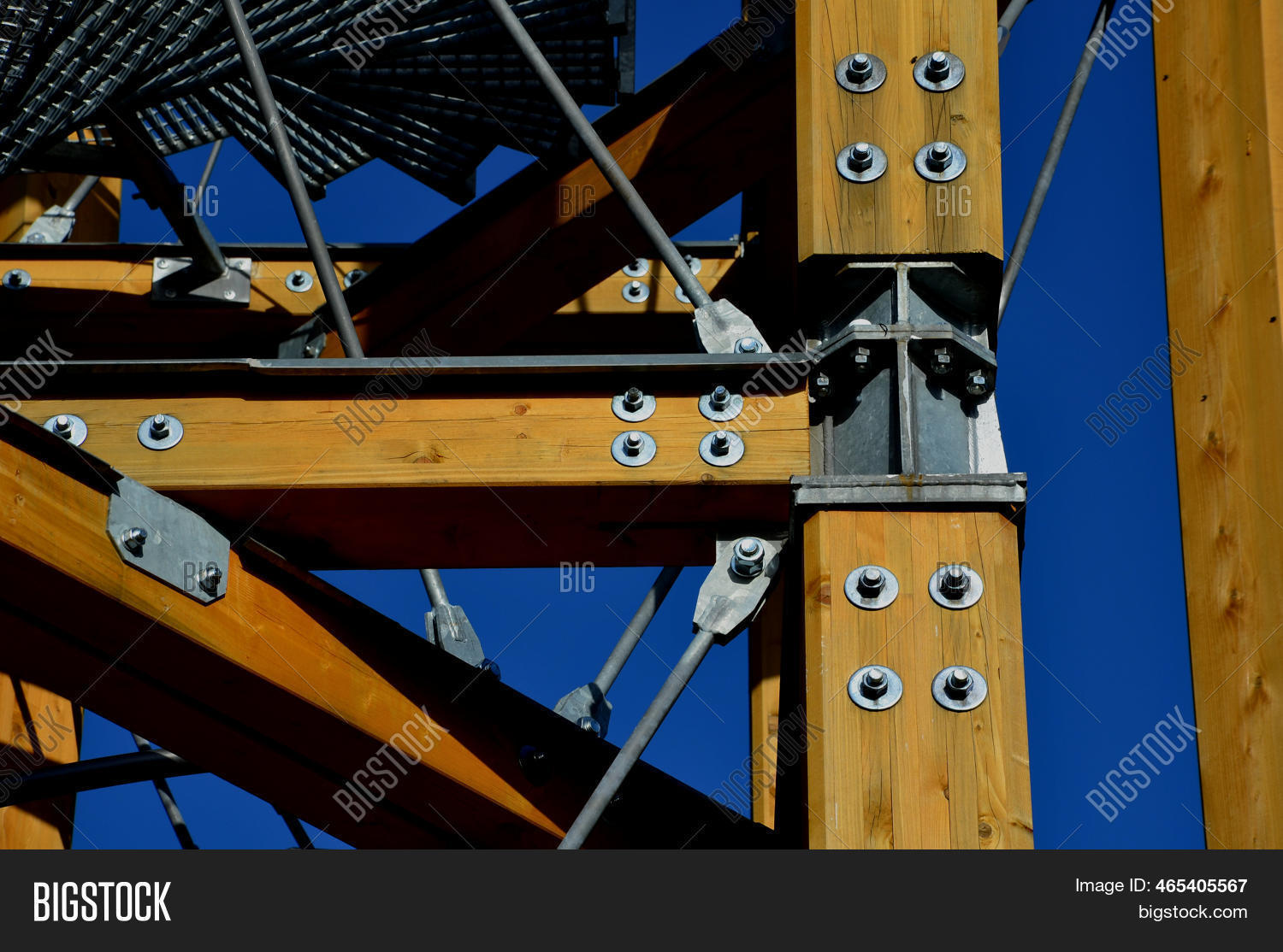 Joining Beams Using Image & Photo (Free Trial) | Bigstock