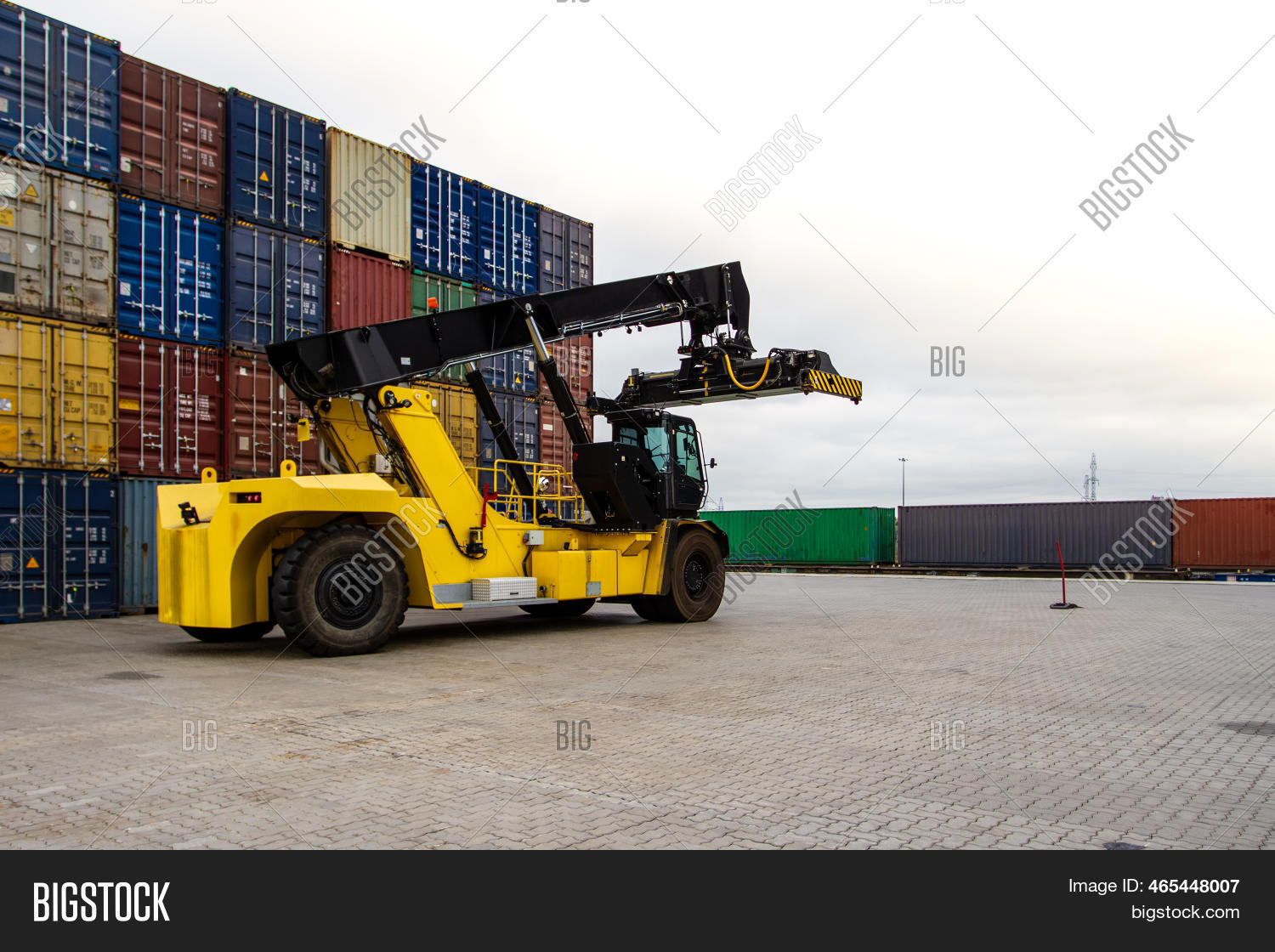 Container Handlers. Image & Photo (Free Trial) | Bigstock