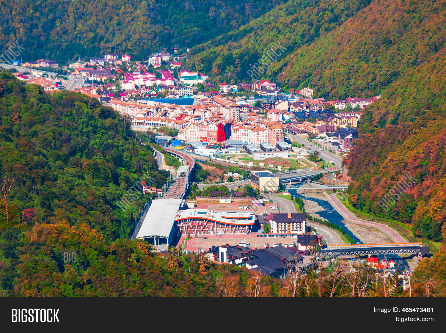 Rosa Khutor Village Image & Photo (Free Trial) | Bigstock