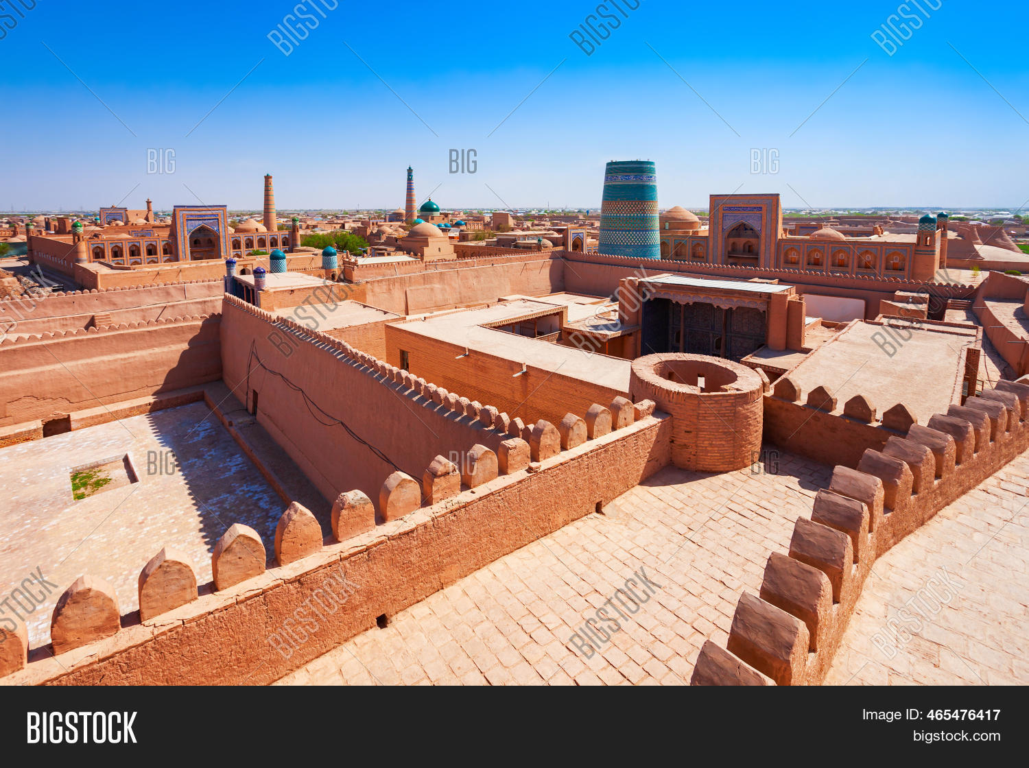 Itchan Kala City Walls Image & Photo (Free Trial) | Bigstock
