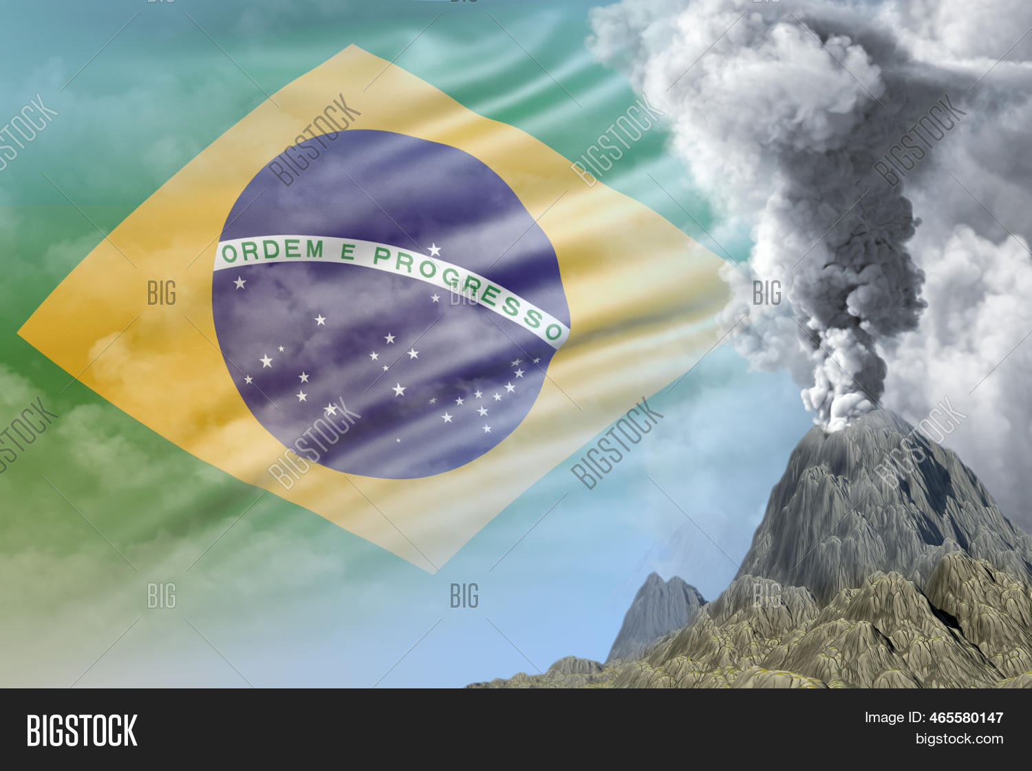 Conical Volcano Image & Photo (Free Trial) | Bigstock