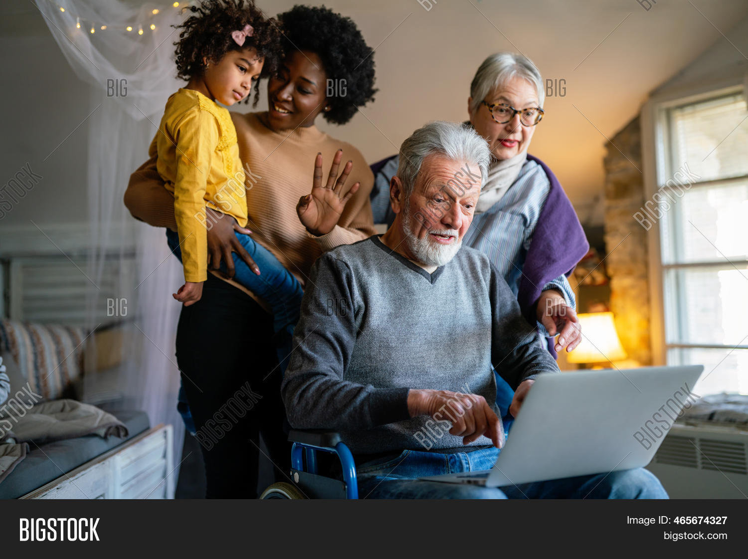 Happy Multi-generation Image & Photo (Free Trial) | Bigstock