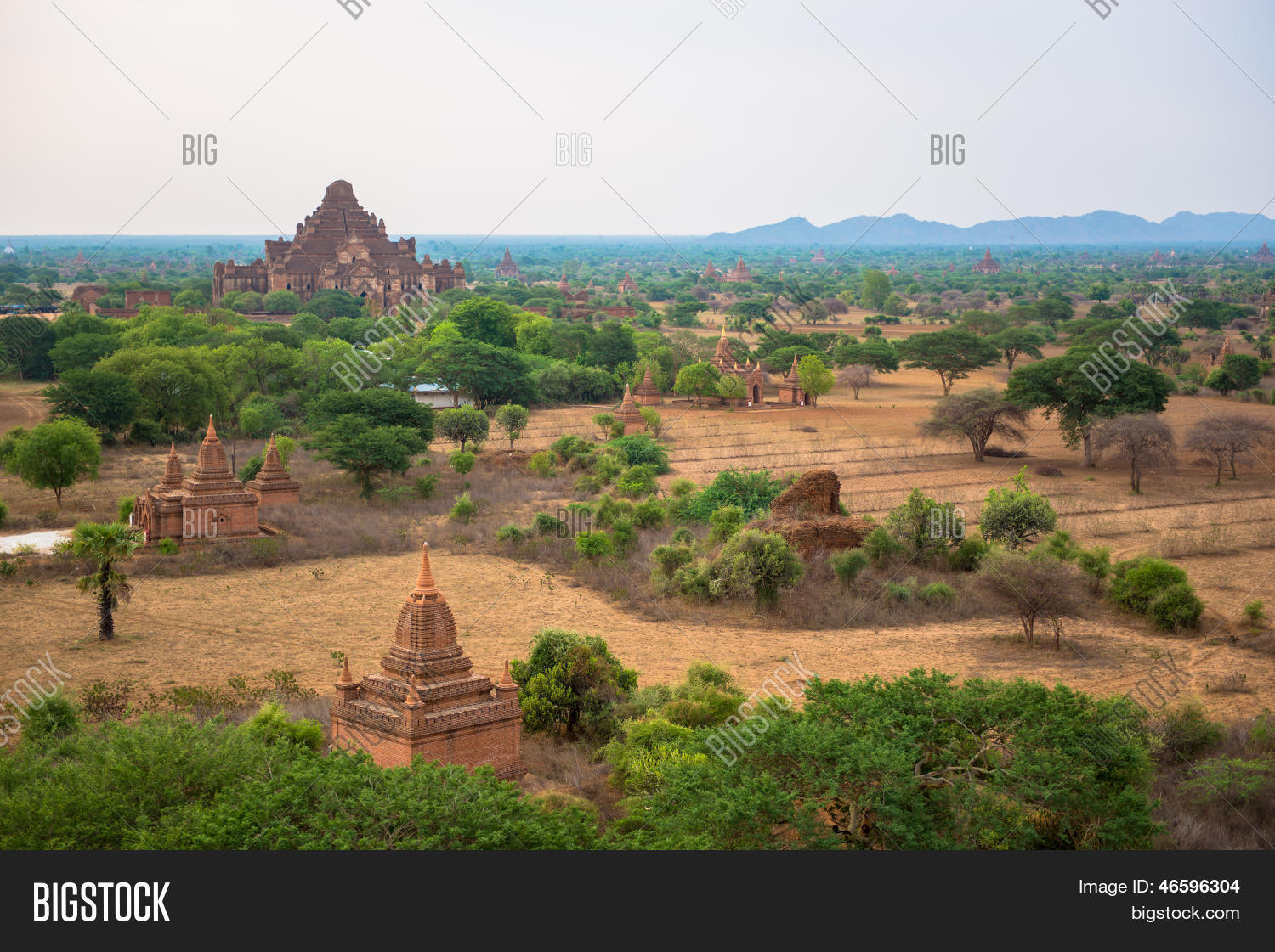 Panorama Bagan Image & Photo (Free Trial) | Bigstock