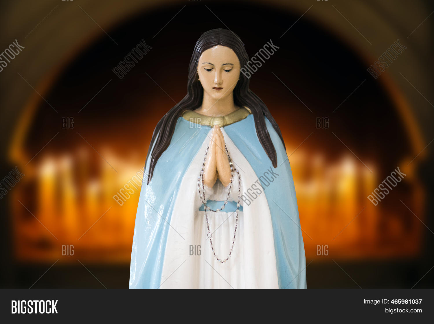 Mother Mary Pray. Image & Photo (Free Trial) | Bigstock