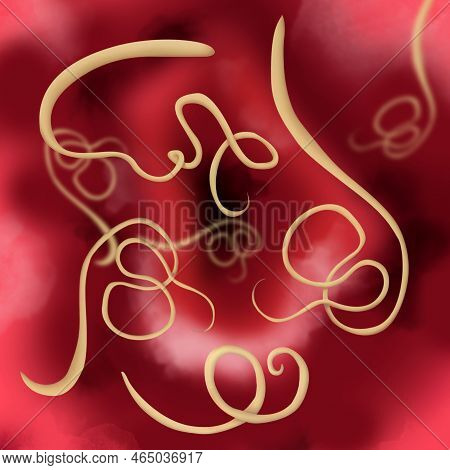 Illustration Helminths Image & Photo (Free Trial) | Bigstock