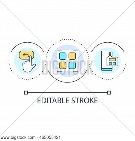 Undo Button Loop Vector & Photo (Free Trial) | Bigstock