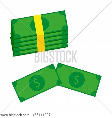 Cartoon Dollars. Vector & Photo (Free Trial) | Bigstock