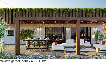 3d Render Luxury Teak Image & Photo (Free Trial) | Bigstock