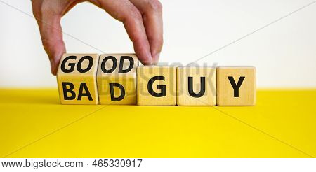 Good Bad Guy Symbol. Image & Photo (Free Trial) | Bigstock