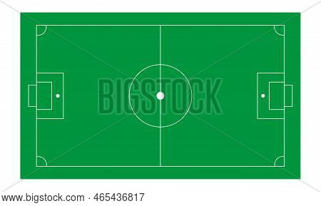 Soccer Field Line Vector & Photo (Free Trial) | Bigstock
